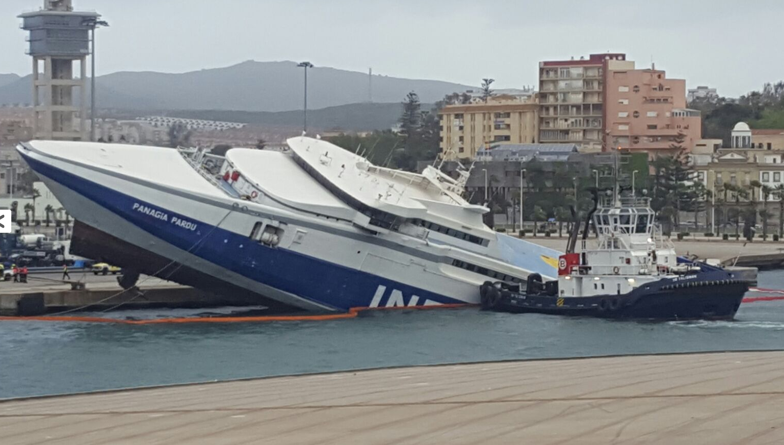 Γιατί το πλοίο "Παναγιά Πάρου" βούλιαξε σε λιμάνι της Ισπανίας (ΦΩΤΟ ...