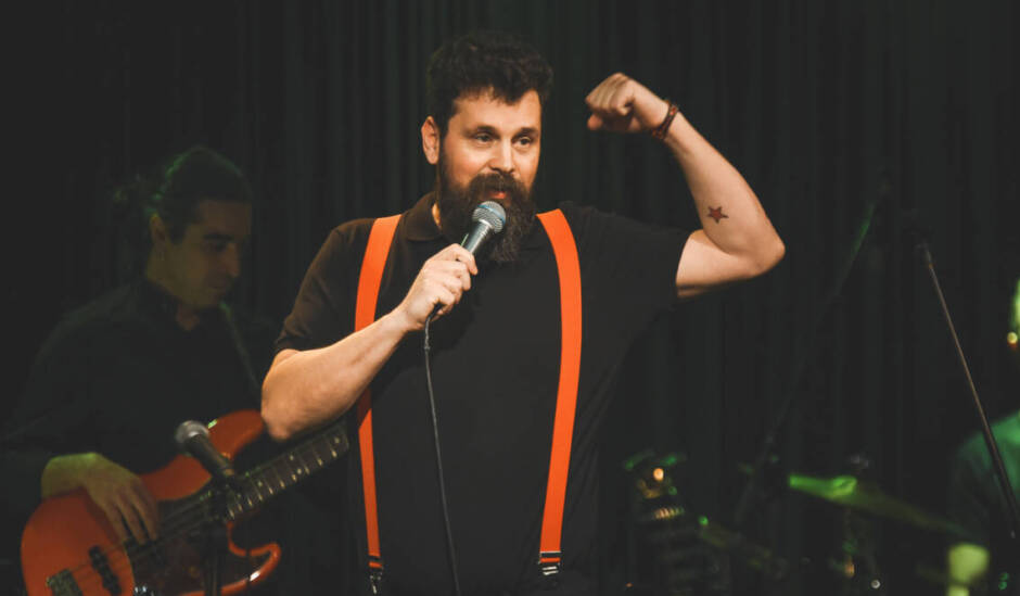 Ο Σπύρος Γραμμένος στην ταράτσα του Gazarte | Το Κουτί της Πανδώρας