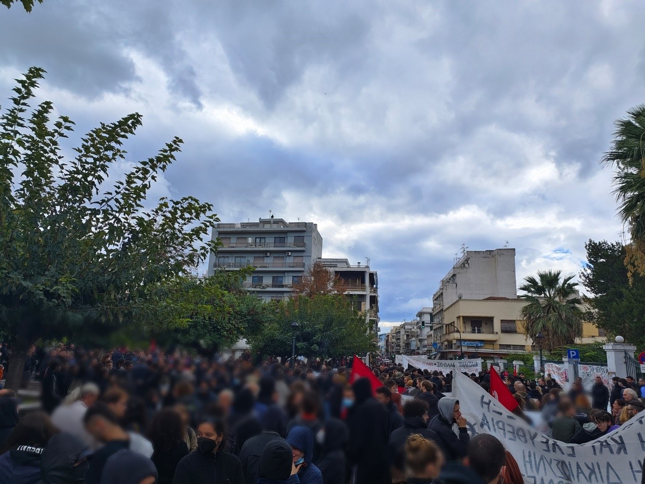 Μεγάλη πορεία στον Βόλο φώναξε ενάντια στη συγκάλυψη της υπόθεσης του ...