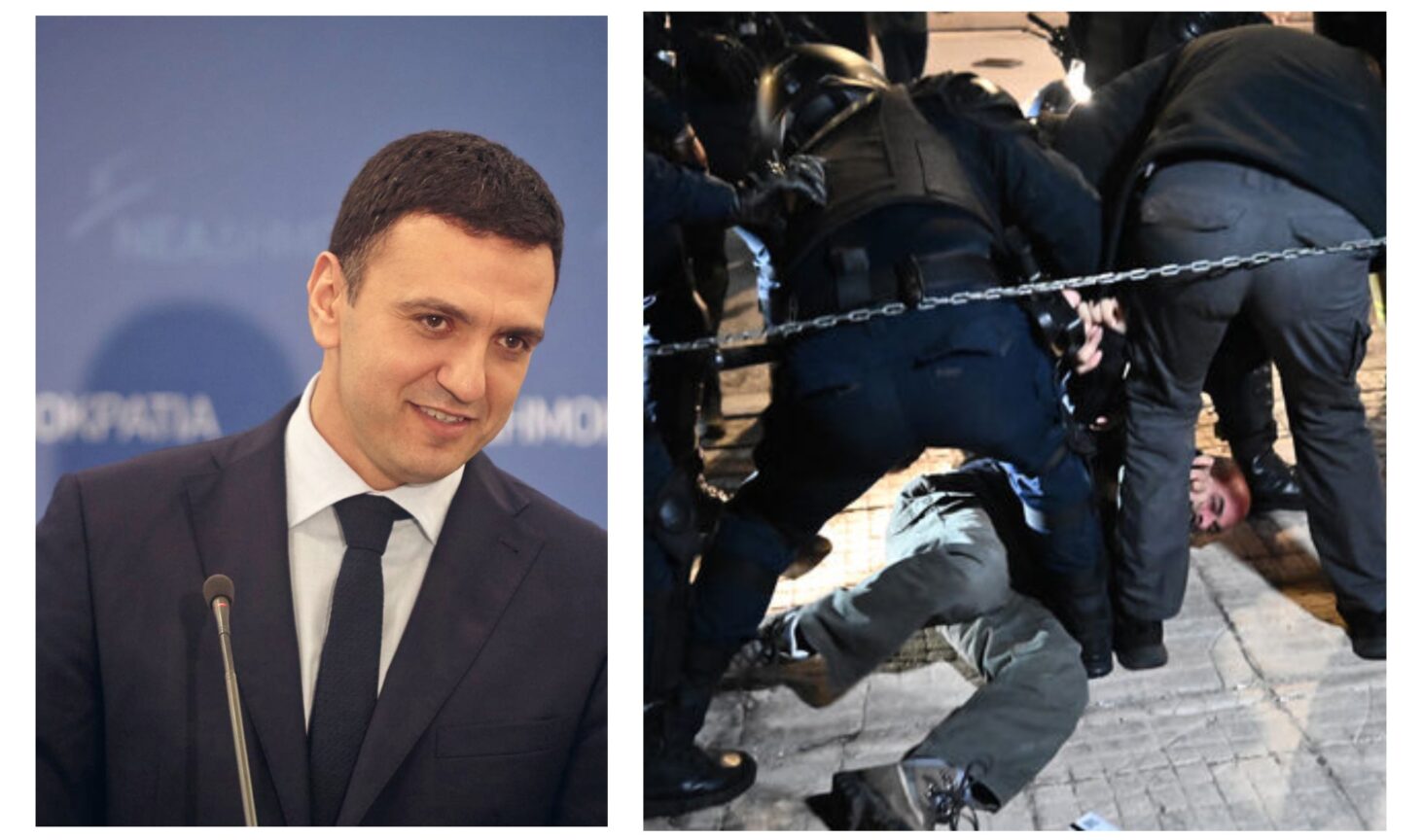 Κικίλιας μετά τη βίαιη επίθεση MAT κατά πυροσβεστών: «Προβοκάτσια ...