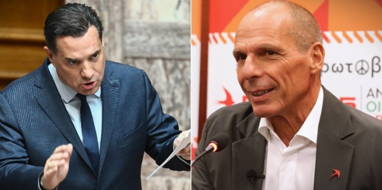 Επίθεση Άδωνι σε Βαρουφάκη: «Ρε καραγκιόζη είναι επικίνδυνο αυτό που ...