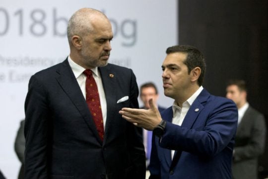 Τσίπρας σε Ράμα: «Η υπεράσπιση των δικαιωμάτων της Ελληνικής Εθνικής ...